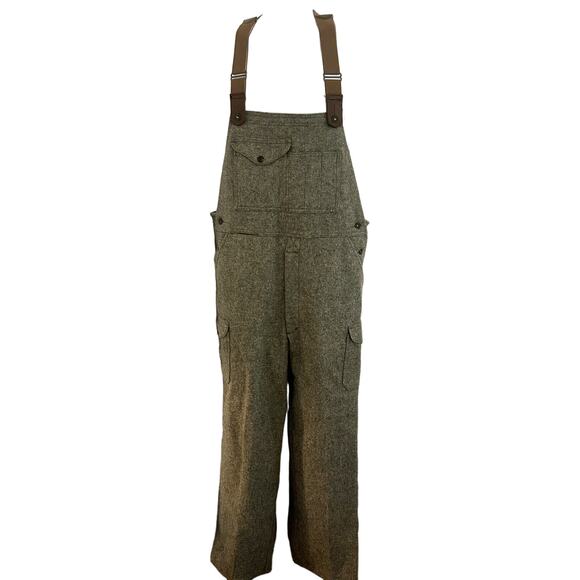 Filson | Jackets & Coats | Cc Filson Mackinaw Heather Gray Wool Bib ...